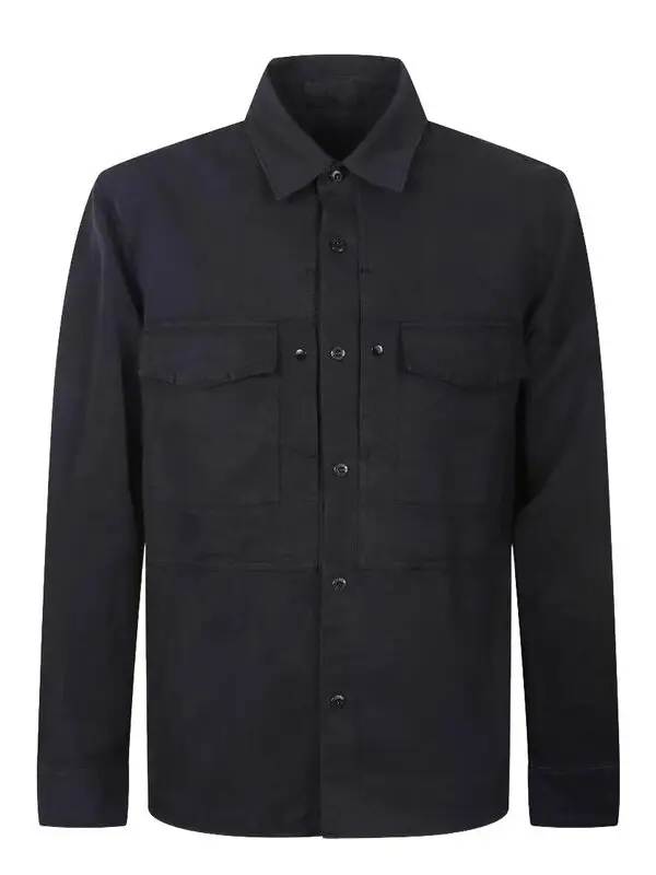 Stone Island Chest-pocket Shirt - Blue