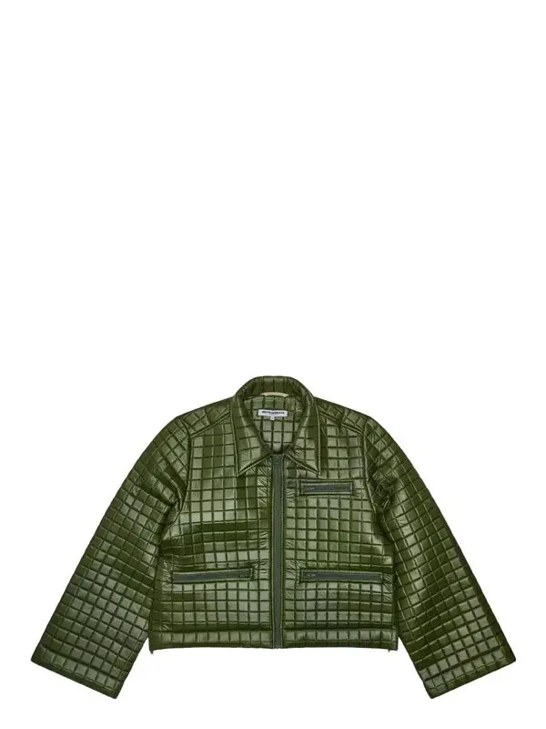 MELITTA BAUMEISTER Quilted Shirt Jacket - Green