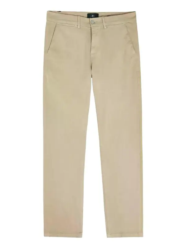 7 For All Mankind Button-fastening Chinos - Neutrals