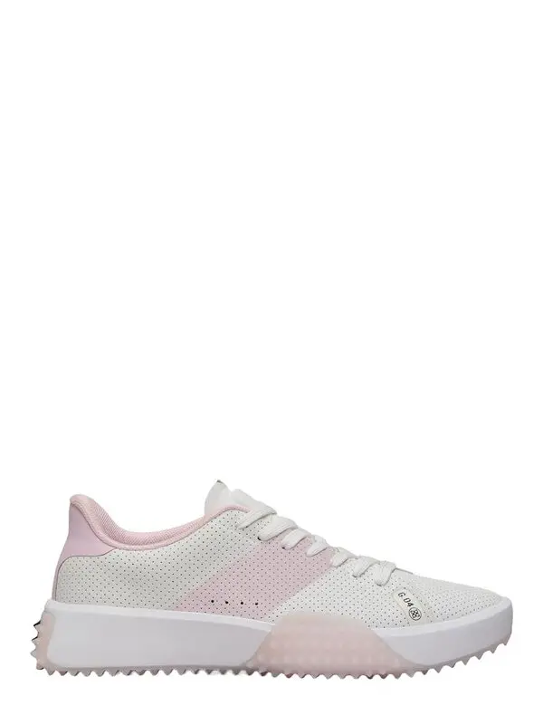 G/fore G.112 Kiltie Golf Shoe - Snow/blush