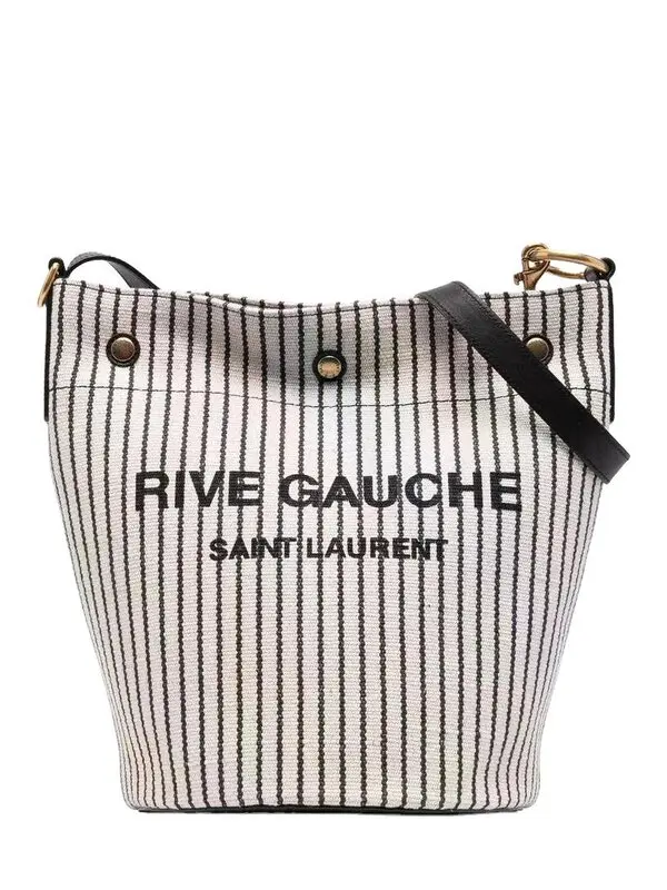 Saint Laurent Rive Gauche Shopping Bag - Neutrals