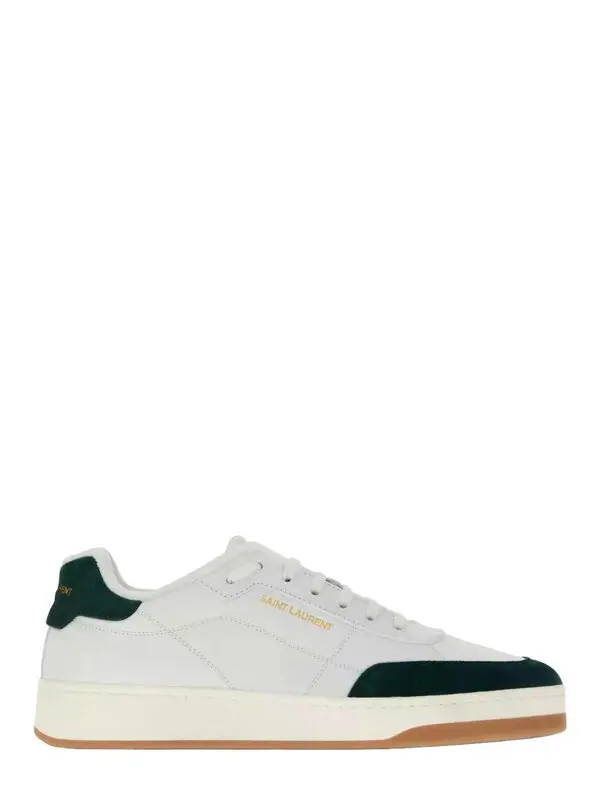 Saint Laurent Logo-print Sneakers - White