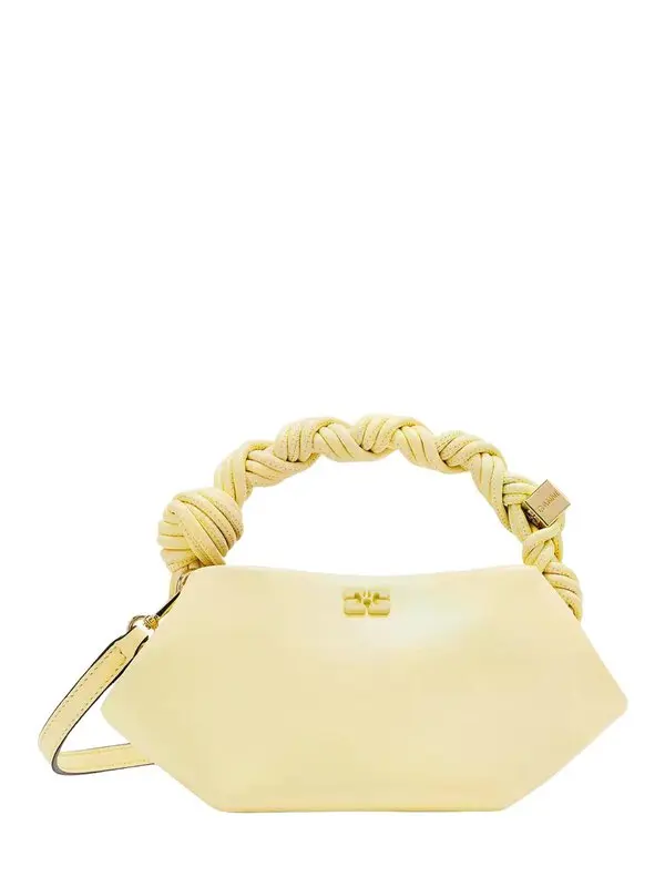 GANNI Small Tote Bag - Yellow