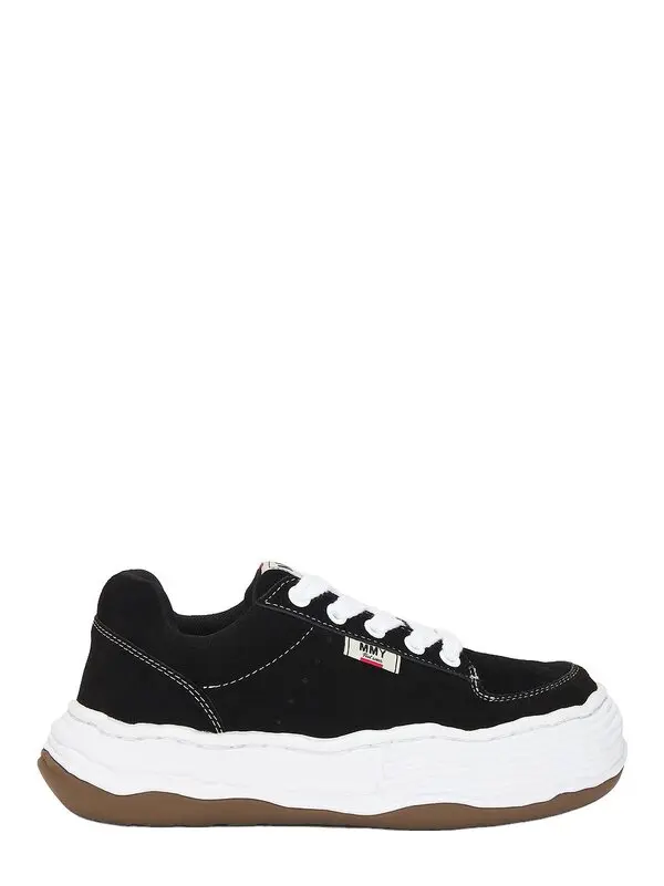 Mihara Yasuhiro Oliver Original Sole Low Top Sneaker - Black
