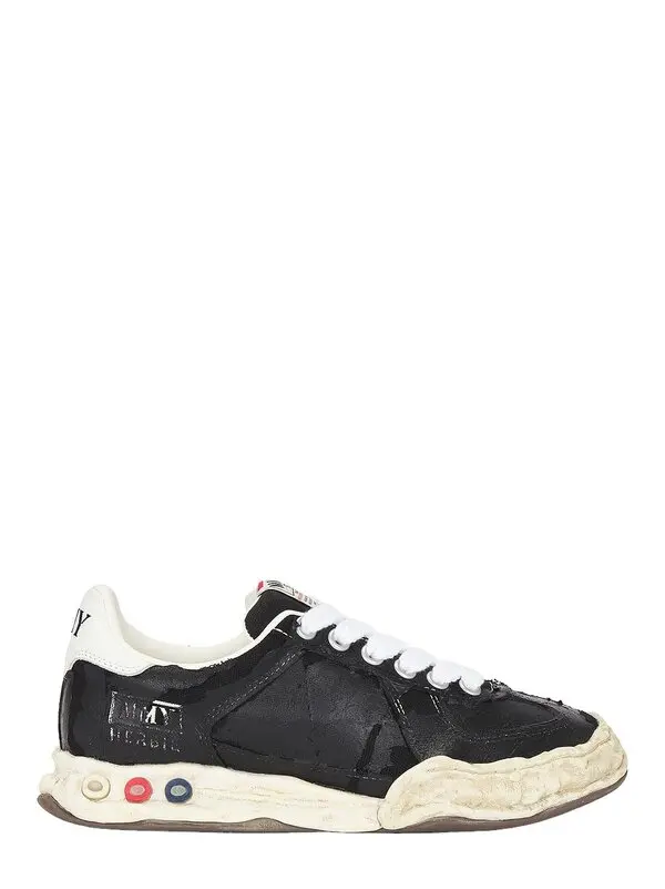 Mihara Yasuhiro Herbie Original Sole Low Top Sneakers - Black