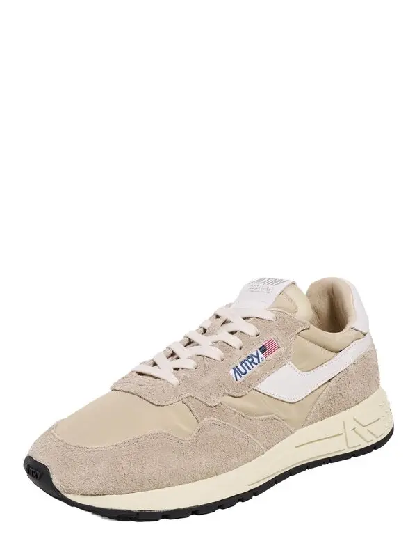 AUTRY Reelwind Low Sneakers - Nylon/crack Wh/wht Pep