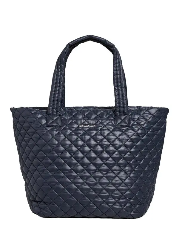 Mz Wallace Medium Metro Deluxe Tote Bag - Navy