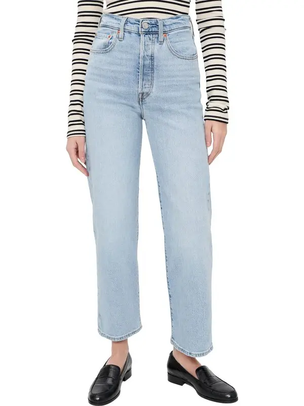 LEVI'S Ribcage Straight Ankle Jeans - Filter Her Ltw