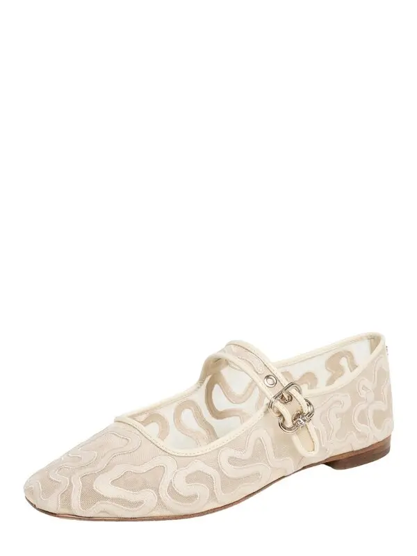 Sam Edelman Michaela Mesh Flats - Modern Ivory