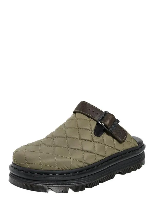 Dr. Martens Zebzag Mules - Dms Olive