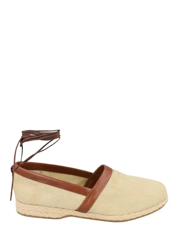 FERRAGAMO Portofino Archive Limited Edition Espadrilles - Bone