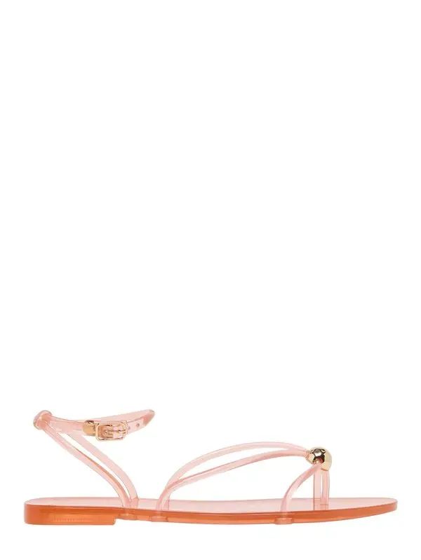 DOLCEVITA Kenley Vinyl Sandals - Rose Jelly