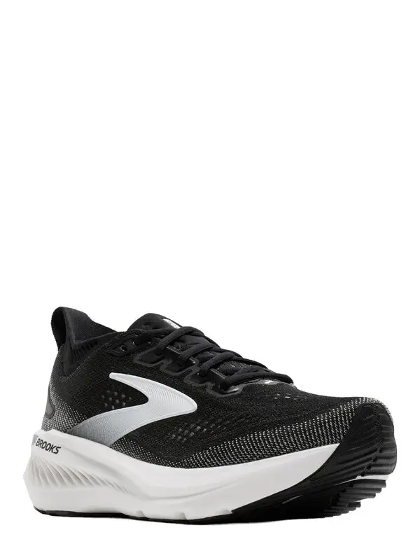 Brooks Glycerin Gts 23 Running Shoe - Black/grey/white