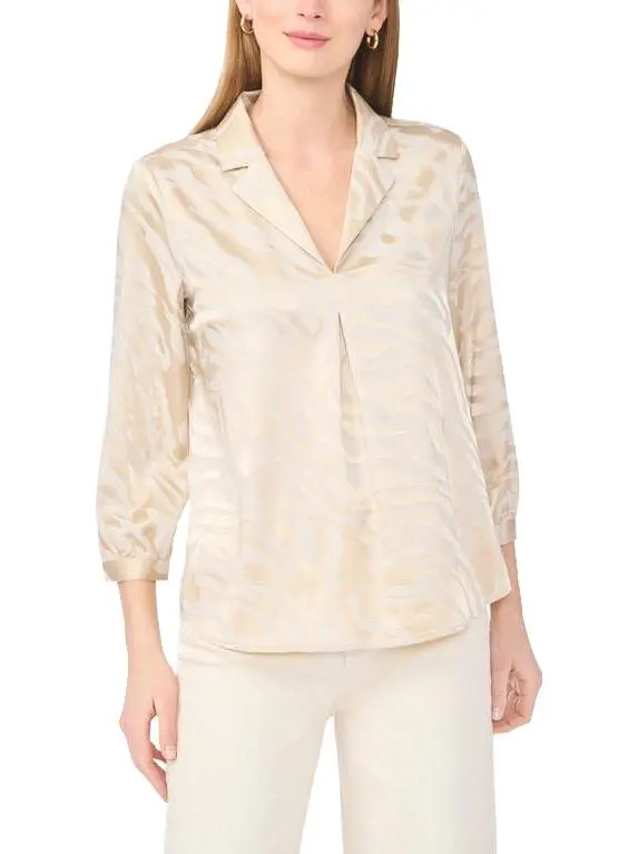 Vince Camuto Satin Shirt - Birch