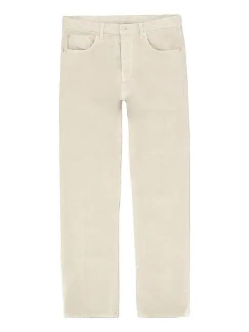 FORTELA Five-pocket Moleskin Trousers - Cream