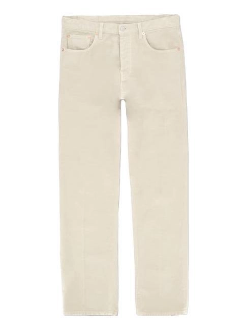 FORTELA Five-pocket Moleskin Trousers - Cream