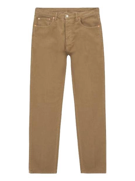 FORTELA Five-pocket Moleskin Trousers - Light Brown