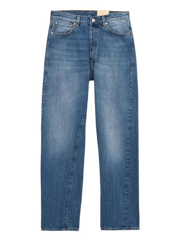 FORTELA John D Classic Five-pocket Denim Jeans - Stone Wash