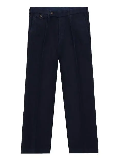 FORTELA Riviera Canvas Trousers - Blue