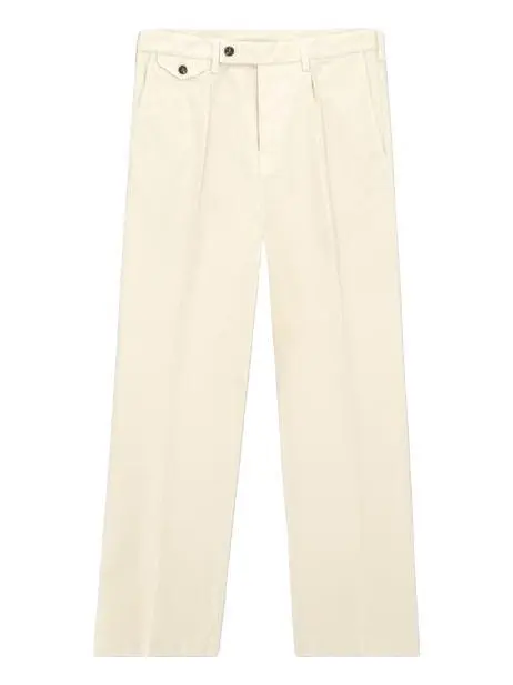 FORTELA Riviera Canvas Trousers - Ecru