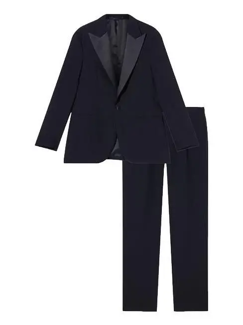FORTELA Bond Fresco Wool Suit - Blue