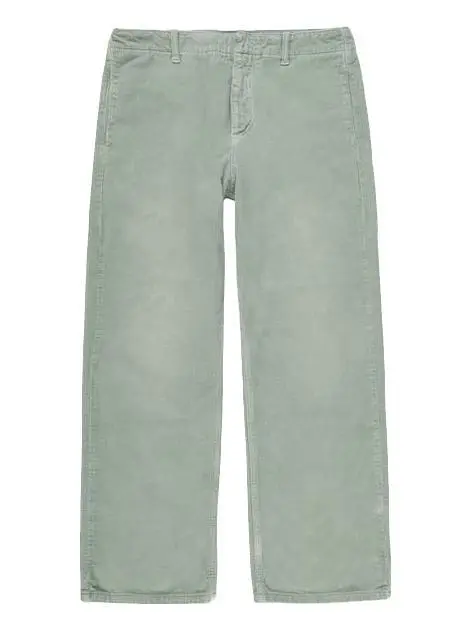FORTELA Jamiet Corduroy Chino Trousers - Light Green