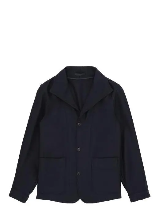 FORTELA Scotland Classic Manteco Wool Jacket - Blue