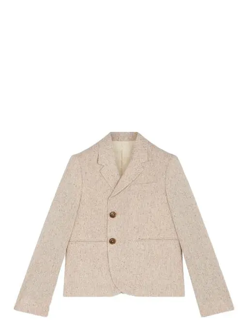 FORTELA Brooke Single-breasted Blazer - Ecru