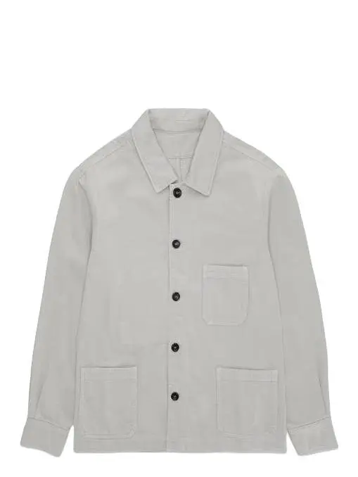 FORTELA Seneca Cotton Overshirt - Grey