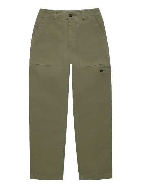 FORTELA Military Style Fatigue Trousers - Green