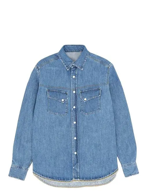 FORTELA Pasadena Denim Shirt - Bleach Wash
