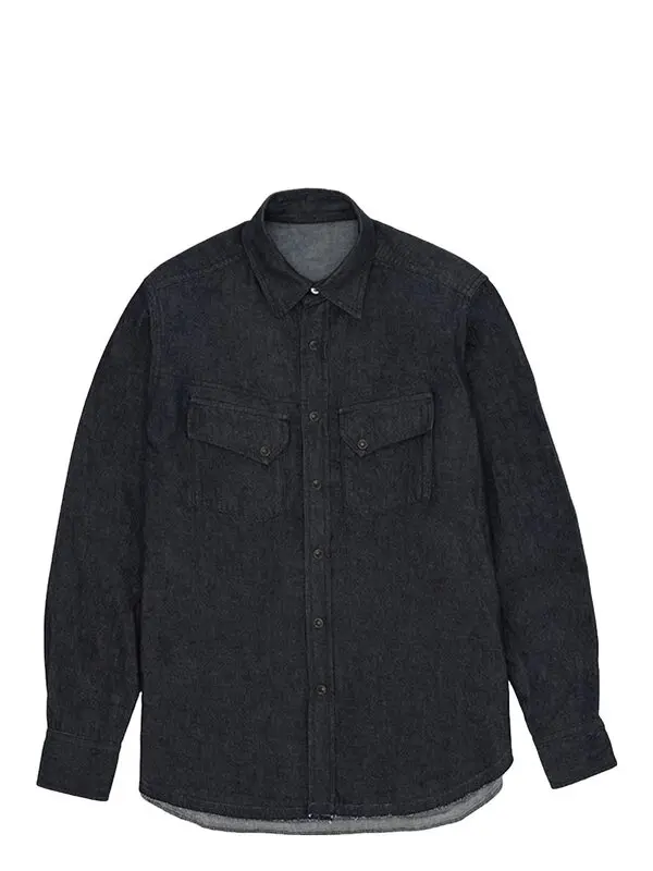 FORTELA Pasadena Texan Denim Shirt - Indigo Rinse