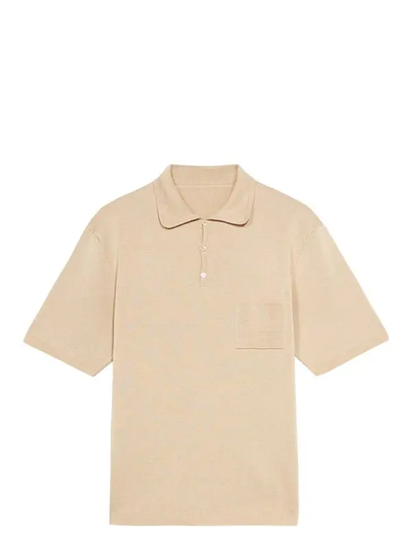 FORTELA Chris Short Sleeve Polo - Ecru