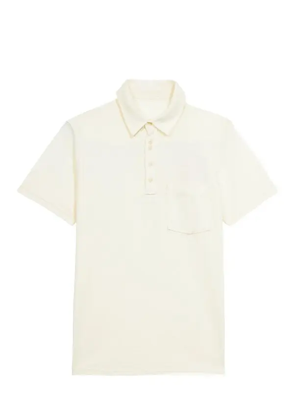 FORTELA Maverick Short Sleeve Polo - Ecru