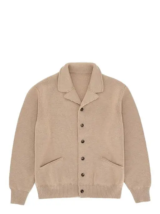FORTELA Wool Cardigan - Beige
