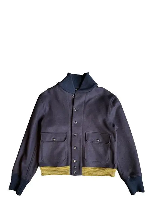FORTELA Regan Bomber Jacket - Blue