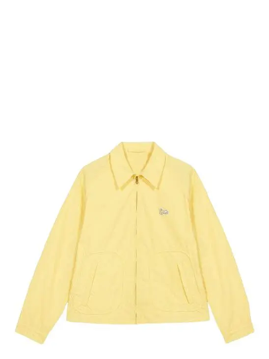 FORTELA Cotton Bomber Jacket - Yellow