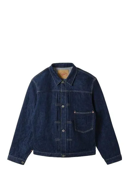 FORTELA Buddy Vintage Denim Jacket - Blue