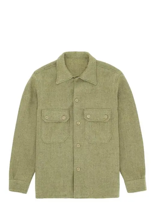 FORTELA Wool Overshirt - Beige