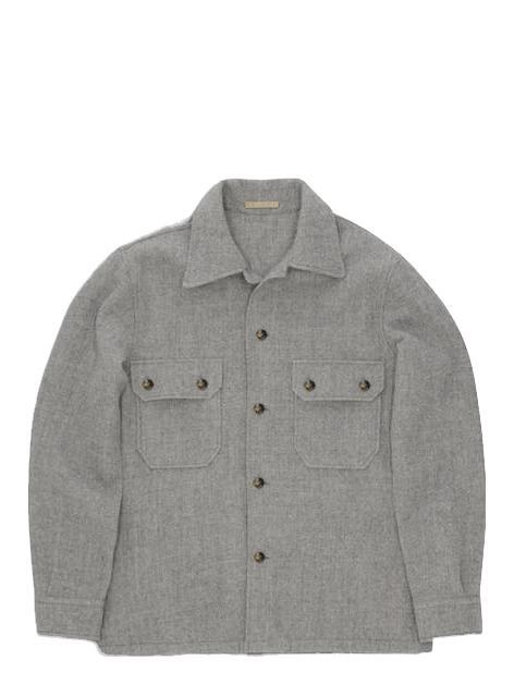 FORTELA Wool Overshirt - Melange