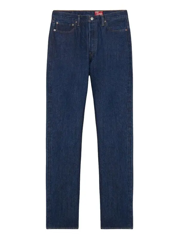 FORTELA Johnny High-waist Denim Pants - Blue