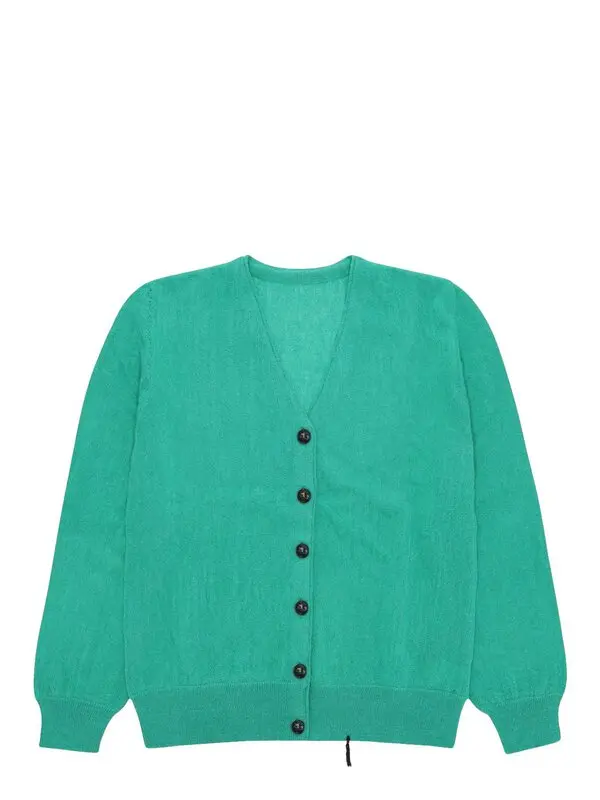 FORTELA Cotton Cardigan - Aqua Green