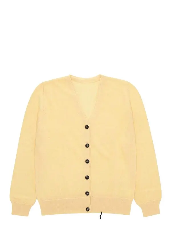 FORTELA Cotton Cardigan - Yellow