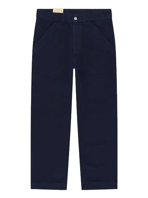 FORTELA Vietnam Inspired Twill Trousers - Blue