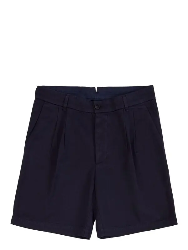 FORTELA Cotton Bermuda Shorts - Blue