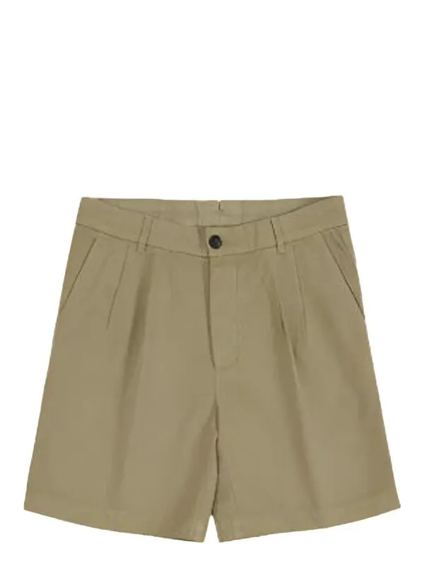 FORTELA Cotton Bermuda Shorts - White