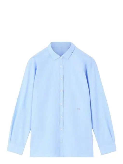 FORTELA Catherine Cotton Shirt - Light Blue