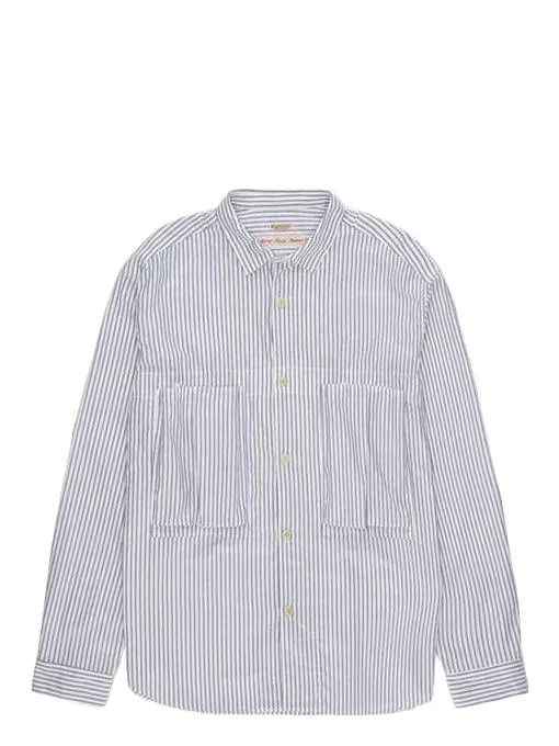 FORTELA Prigioner Cotton Shirt - Blue