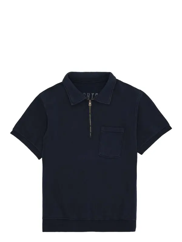 FORTELA Yale Short Sleeve Sweatshirt - Blue