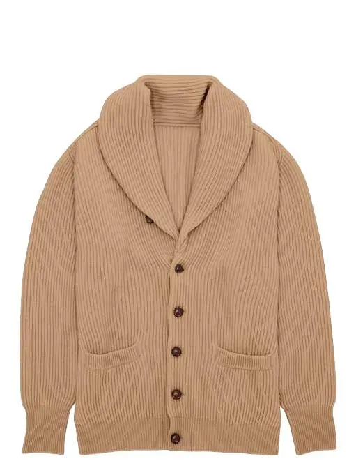 FORTELA Cashmere Cardigan - Beige